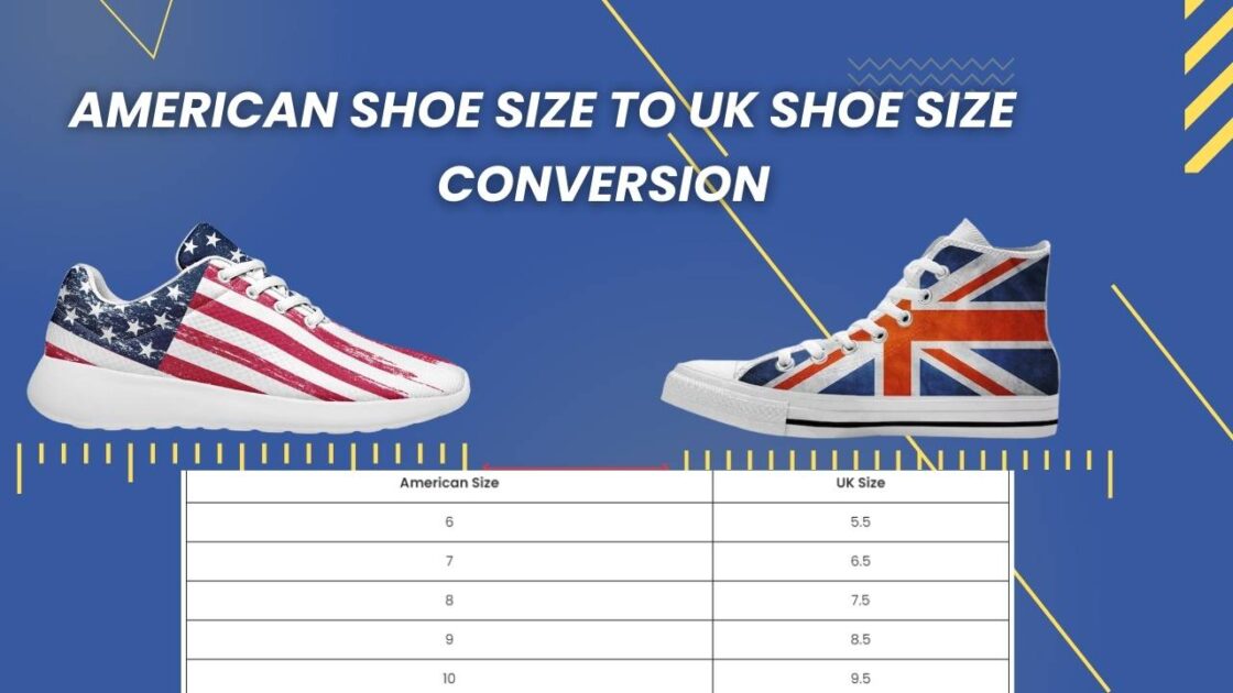 American to Uk Shoe Size Conversion Charts