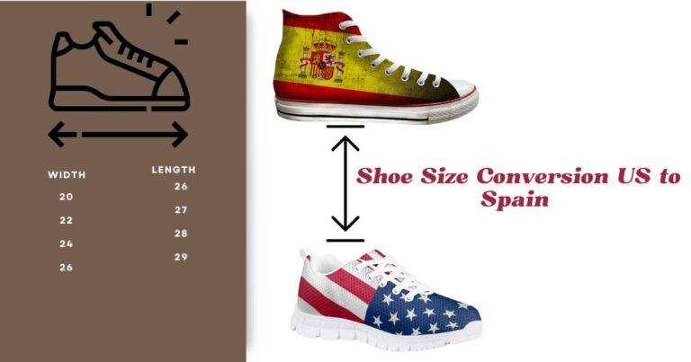 Shoe Size Conversion US to Spain Guide With Chart