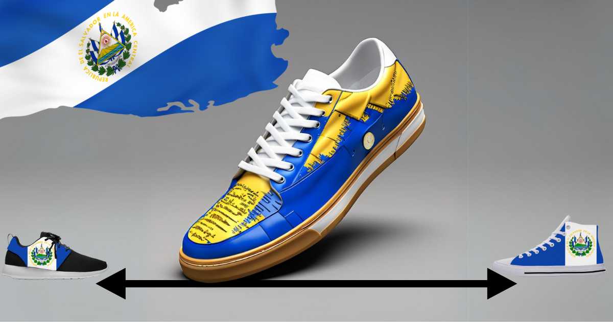 El Salvador Shoe Size Charts
