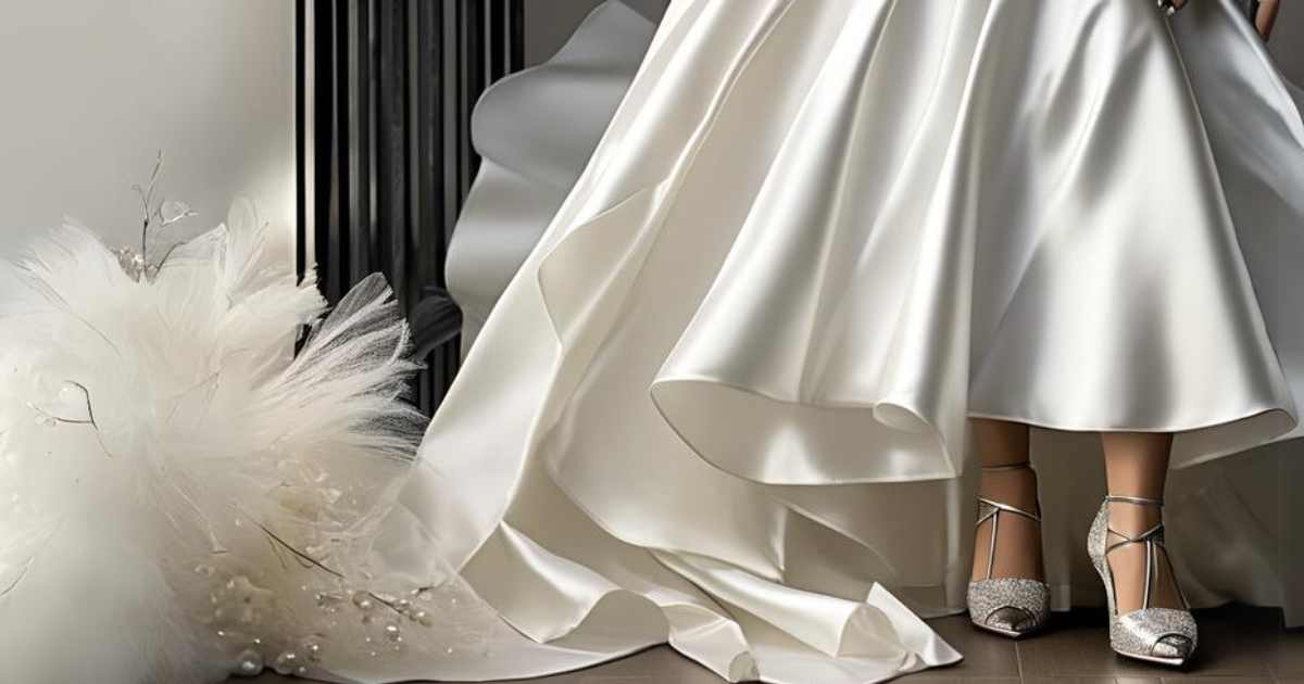 What Color Shoes to Wear With Platinum Dress