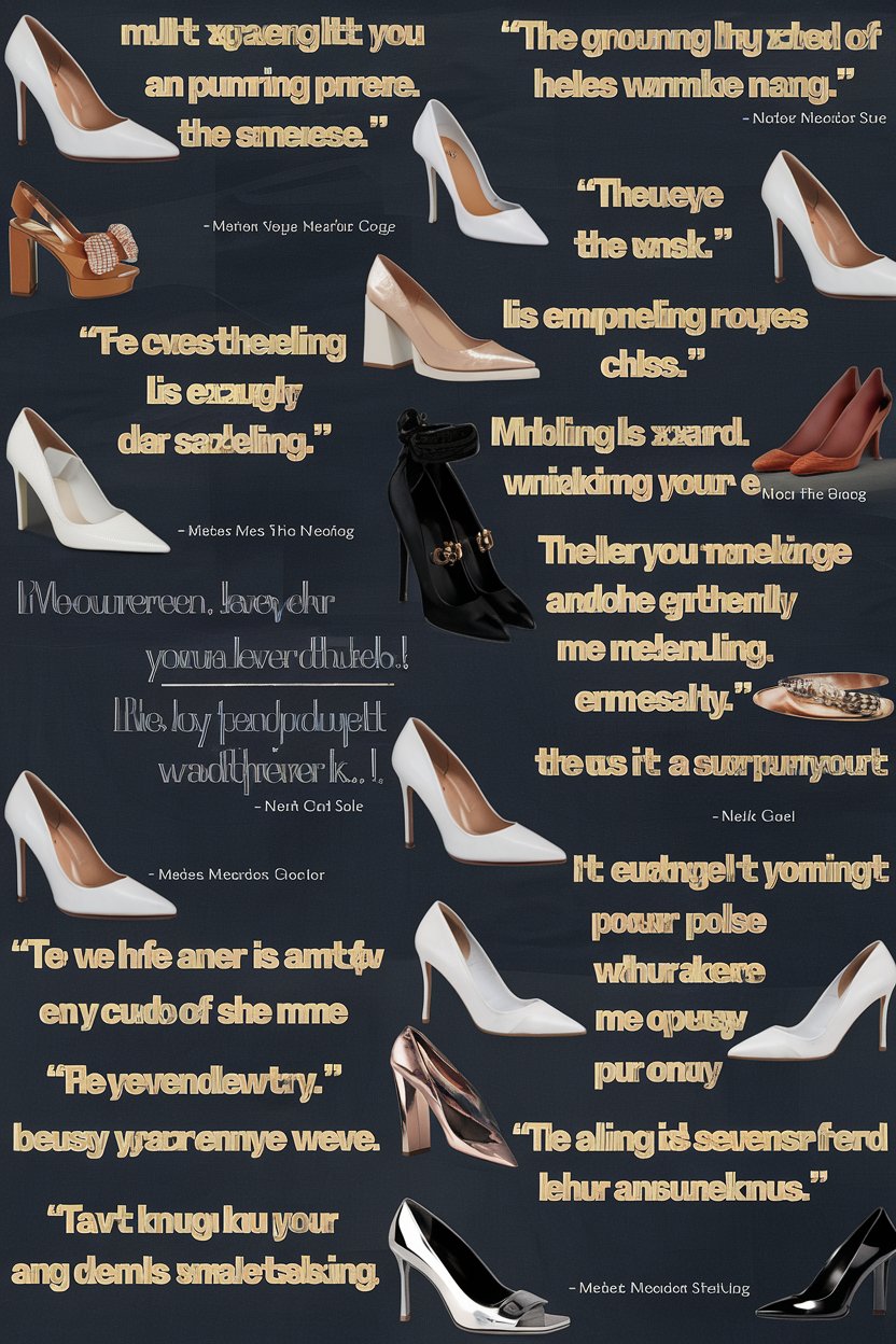 50 Inspiring Heels Quotes to Celebrate Style and Confidence