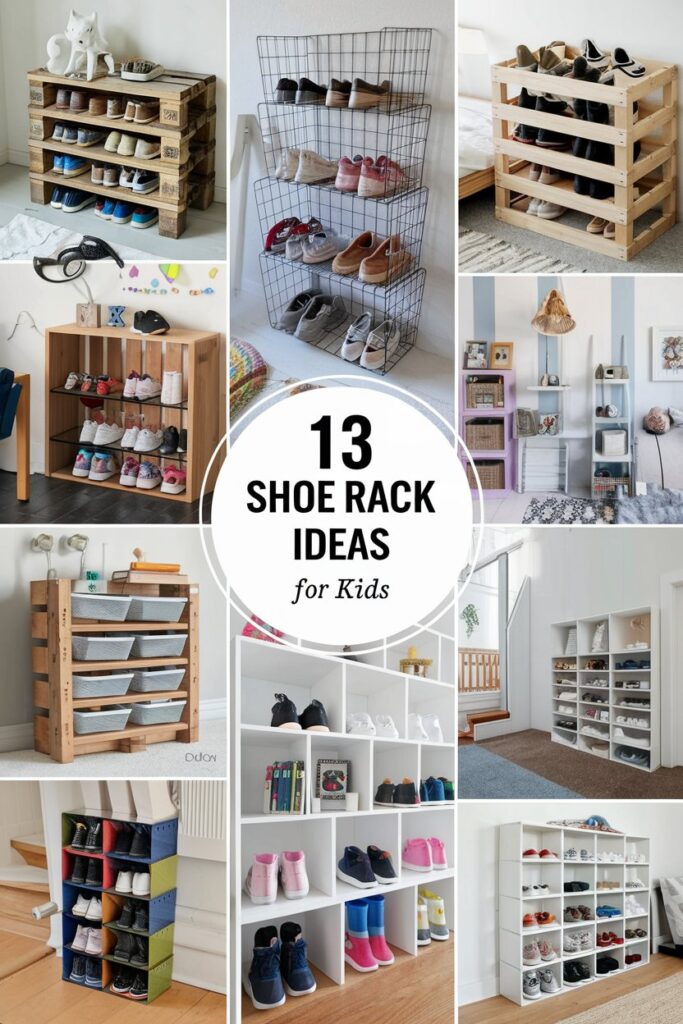13 DIY Shoe Rack Ideas for Kids (Fun, Functional & Easy to Make)