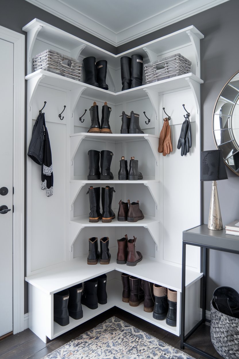 20+ Stylish Shoe Rack Ideas for Your Entryway Entrance