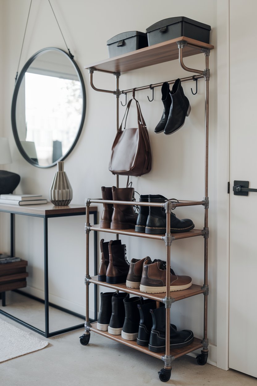 20+ Stylish Shoe Rack Ideas for Your Entryway Entrance