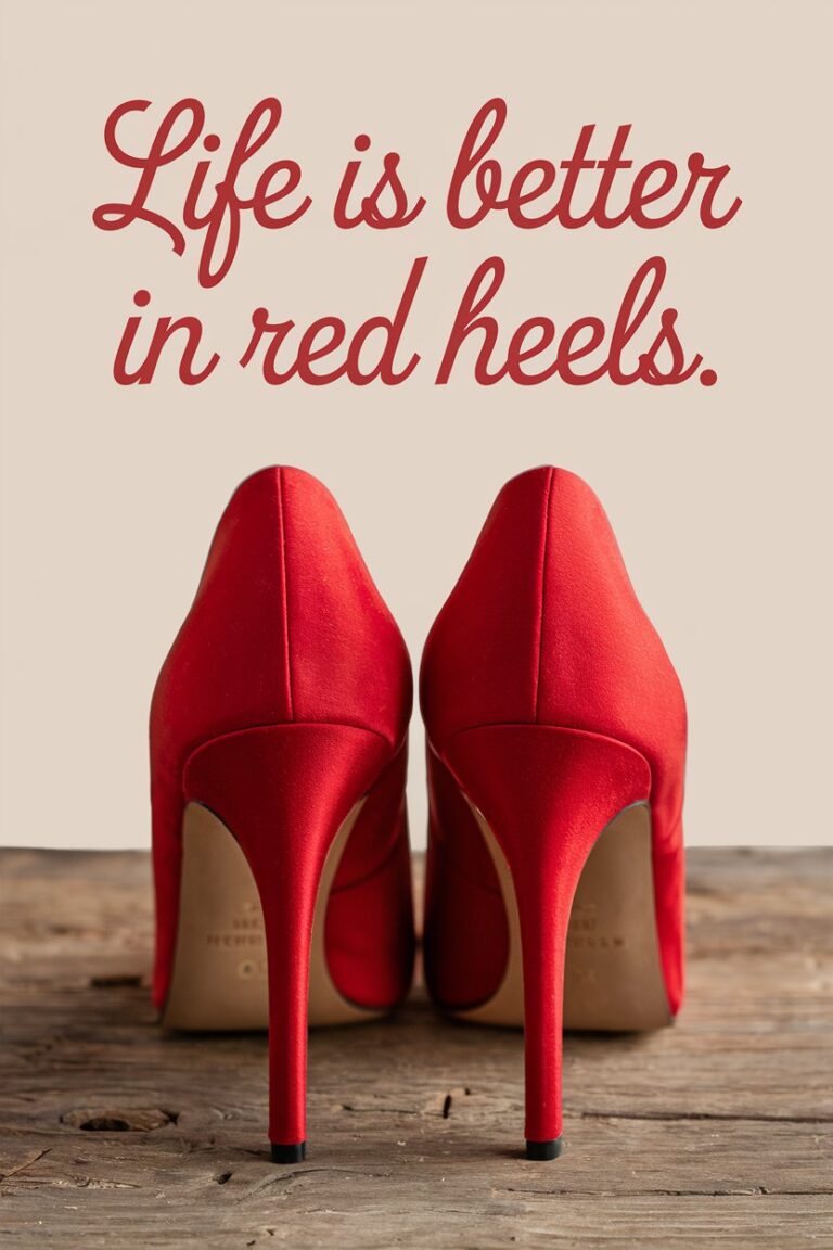 50 Inspiring Heels Quotes to Celebrate Style and Confidence