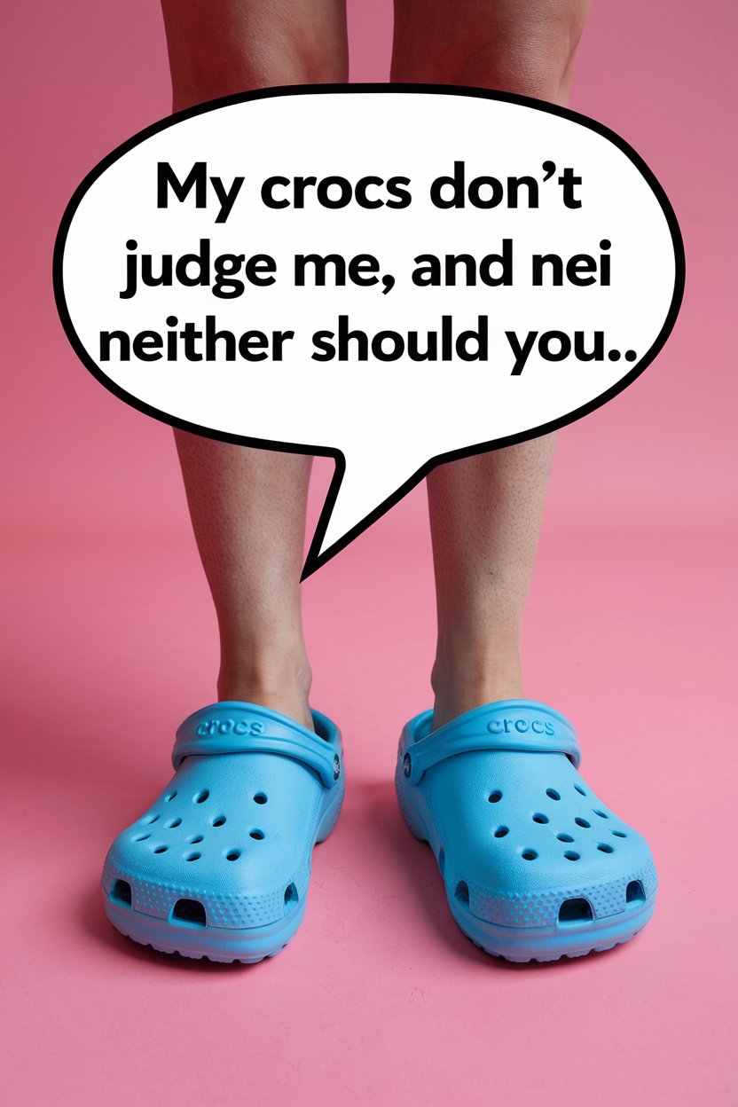 60+ Best Crocs Quotes, Sayings & Captions for Crocs Lovers