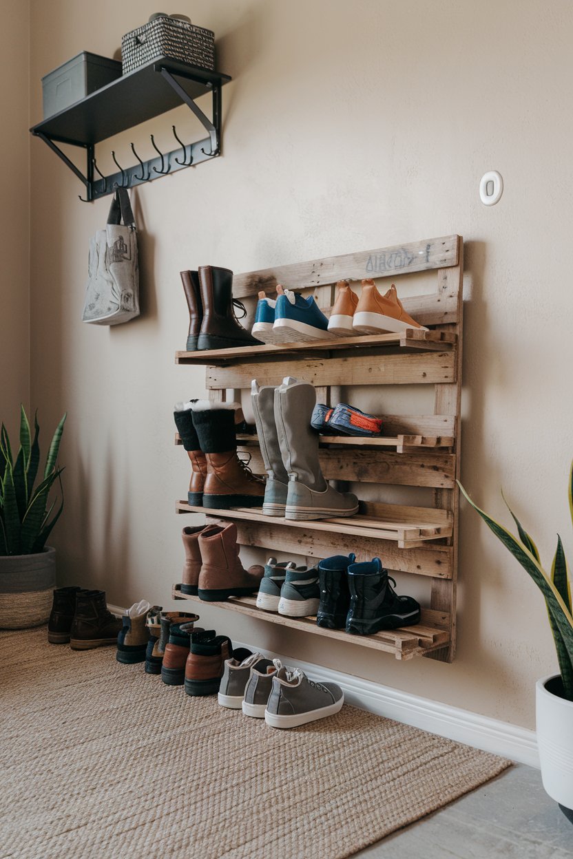 15 Brilliant Shoe Rack Ideas for Small Spaces & Tight Budgets