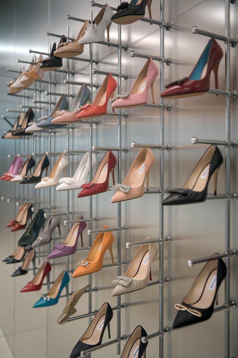 13 DIY Wall-Mounted Shoe Rack Ideas
