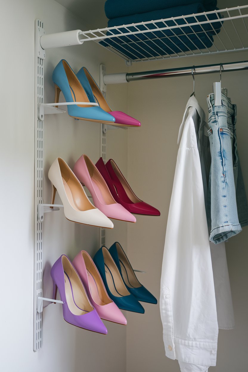 15 Brilliant Shoe Rack Ideas for Small Spaces & Tight Budgets