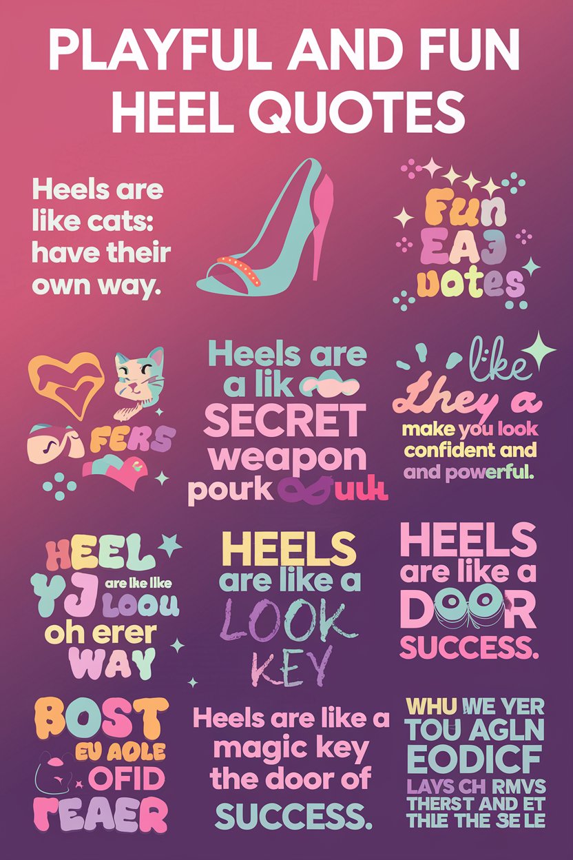 50 Inspiring Heels Quotes to Celebrate Style and Confidence