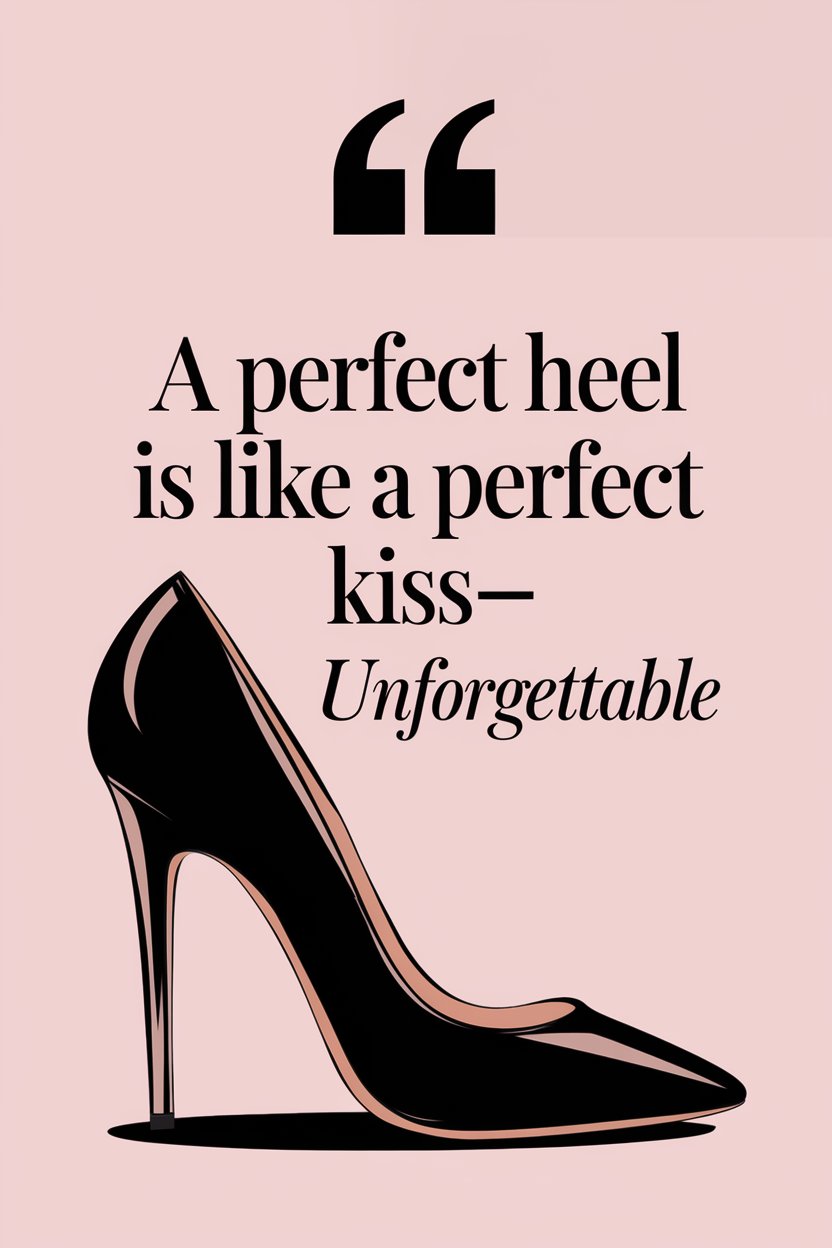 50 Inspiring Heels Quotes to Celebrate Style and Confidence