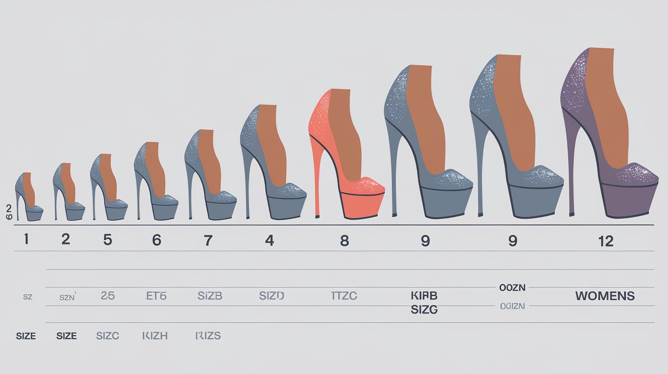 kids to womens shoe size conversion Charts
