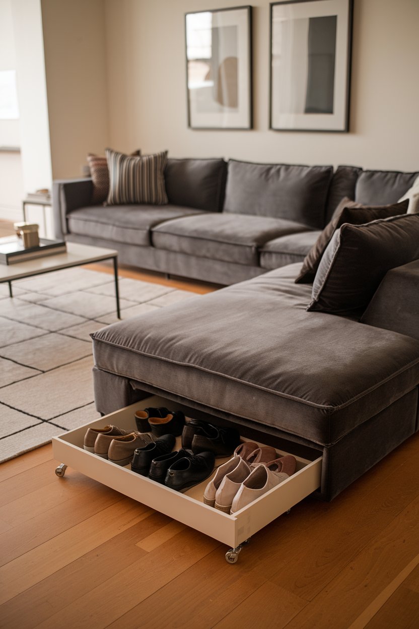 20+ Hidden Shoe Storage Ideas for a Clutter-Free Home