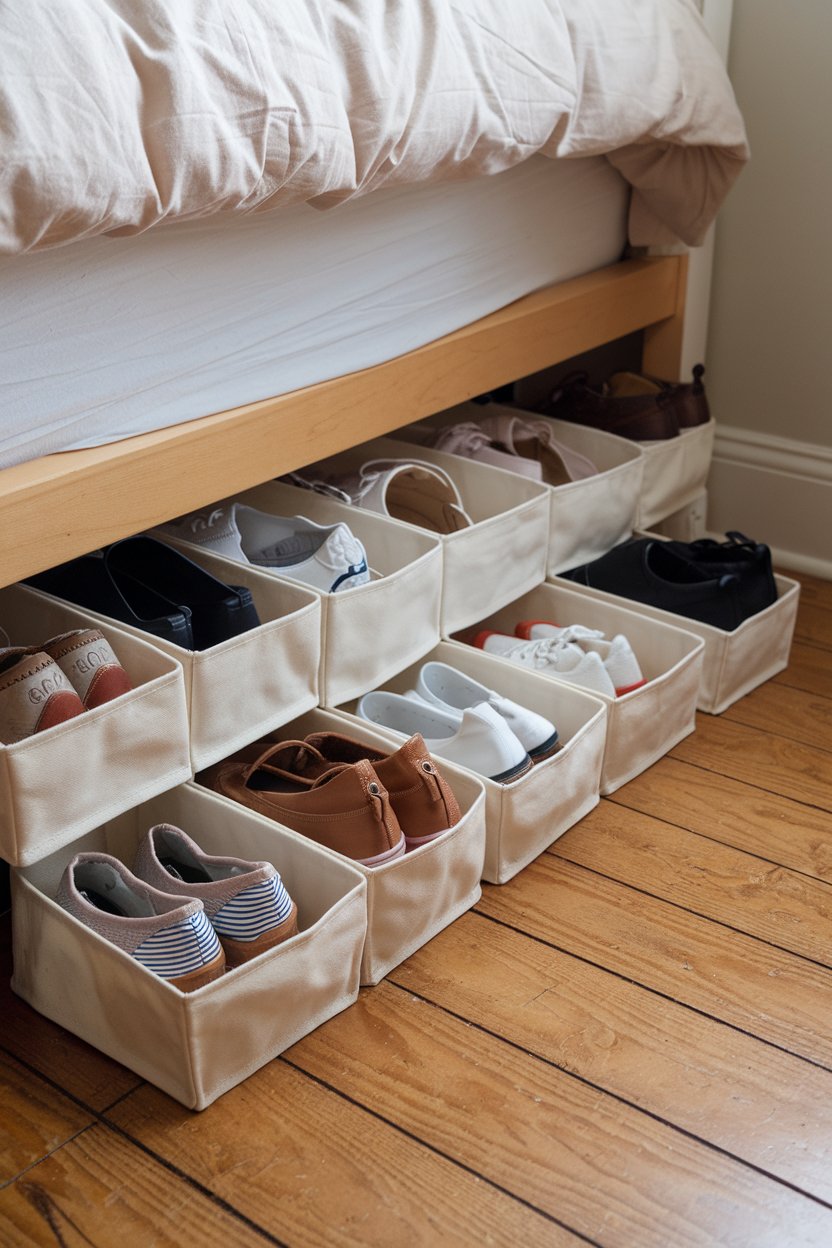 30 Cheap Shoe Storage Ideas Under $25
