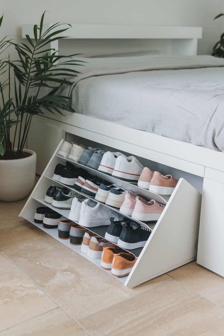 30 Shoe Storage Ideas for Under the Bed