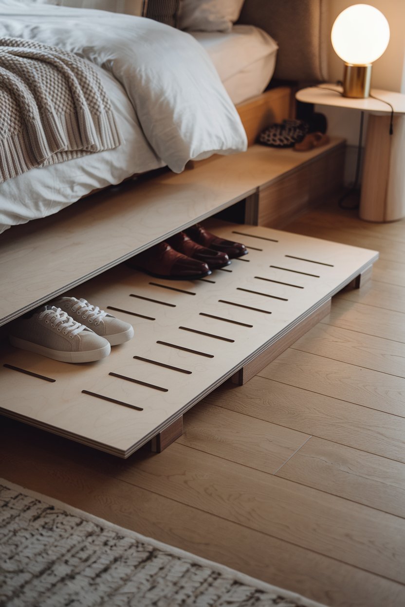 30 Shoe Storage Ideas for Under the Bed