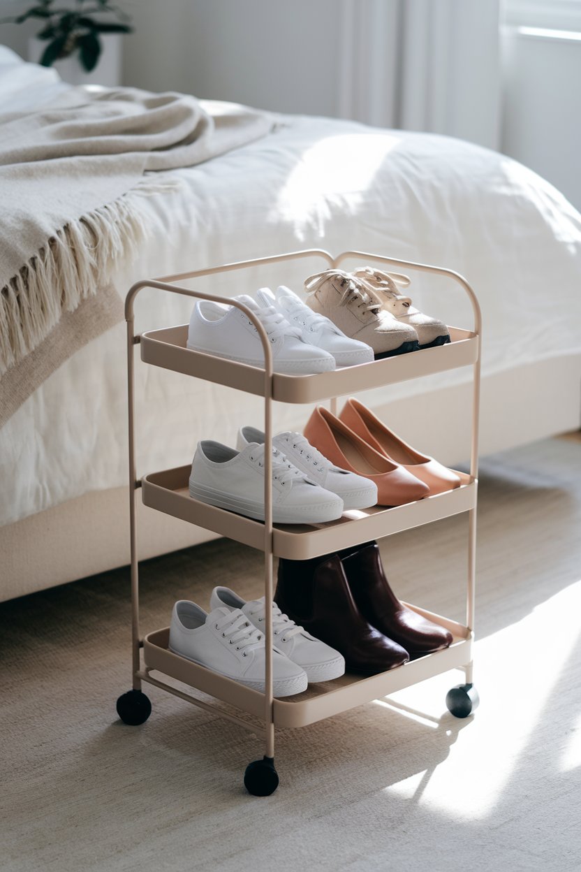 30 Shoe Storage Ideas for Under the Bed