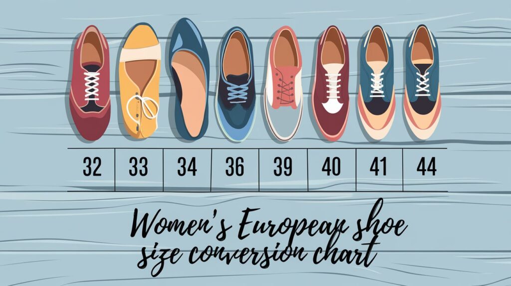 Women’s European Shoe Size Conversion Chart
