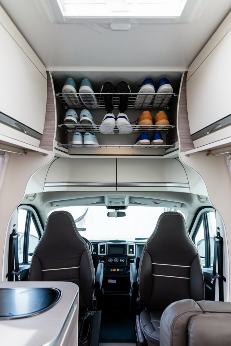 20 Clever RV Shoe Storage Solutions for a Clutter-Free Journey