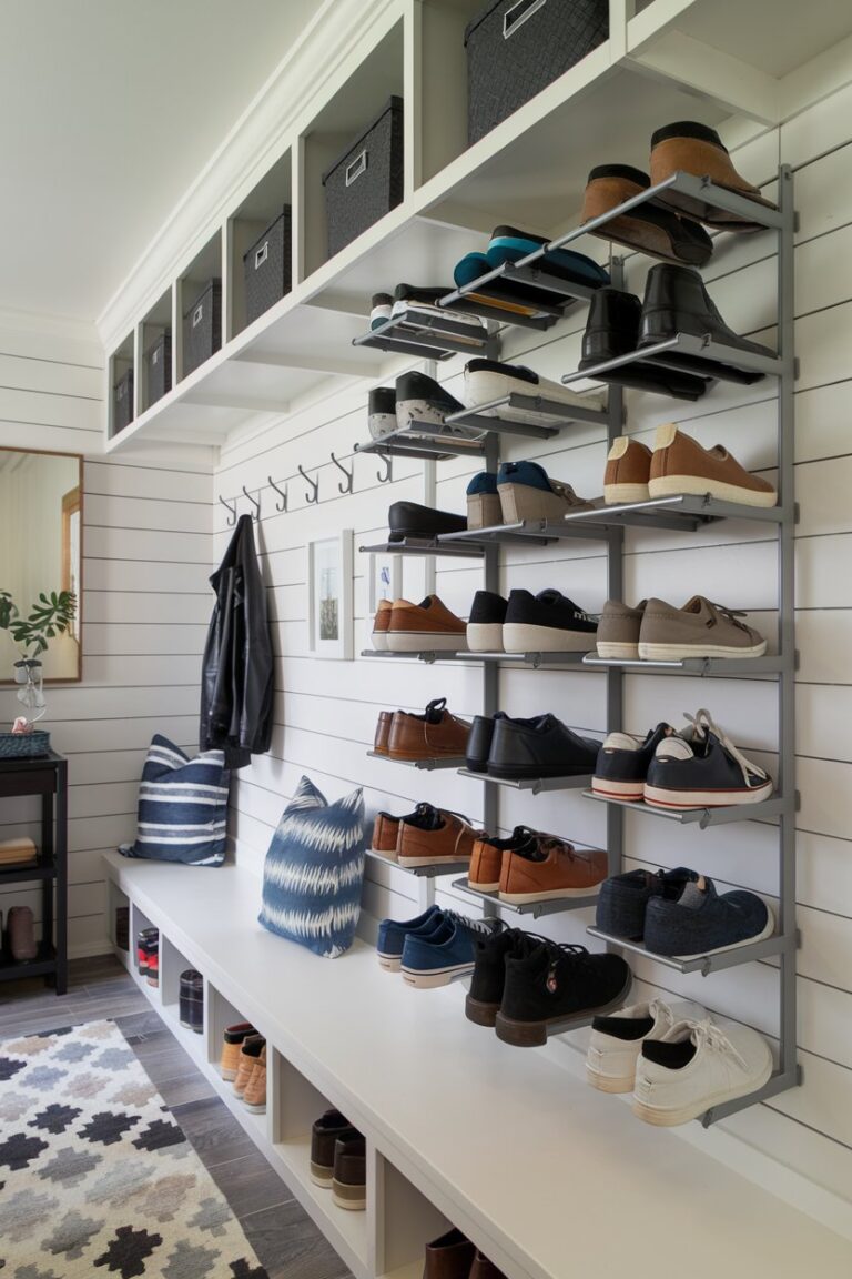 30 Shoe Storage Ideas for Mudroom