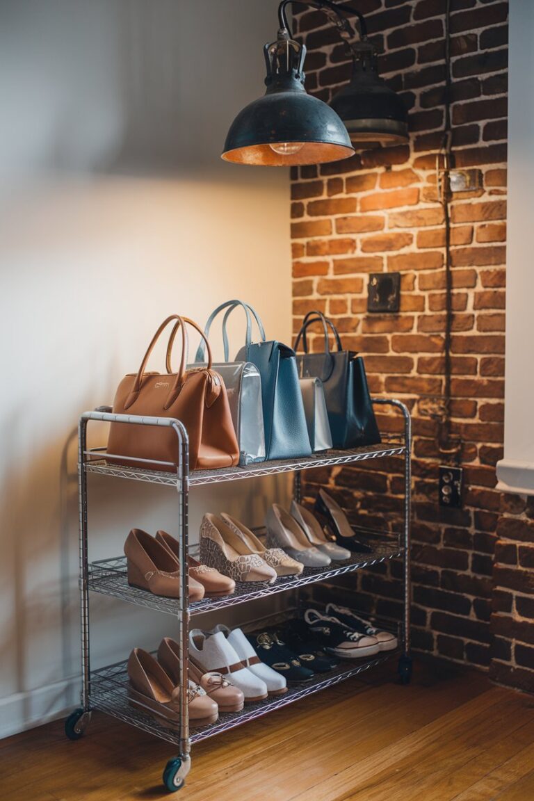 11 Shoe and Bag Rack Ideas