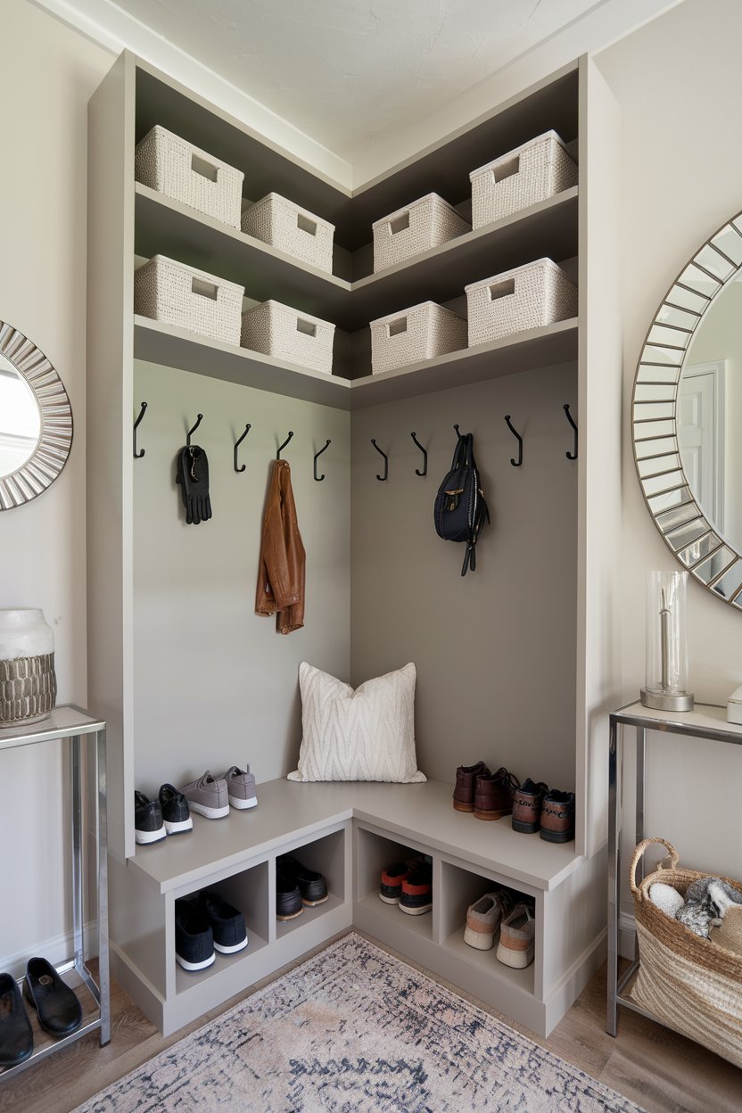 30 Shoe Storage Ideas for Mudroom
