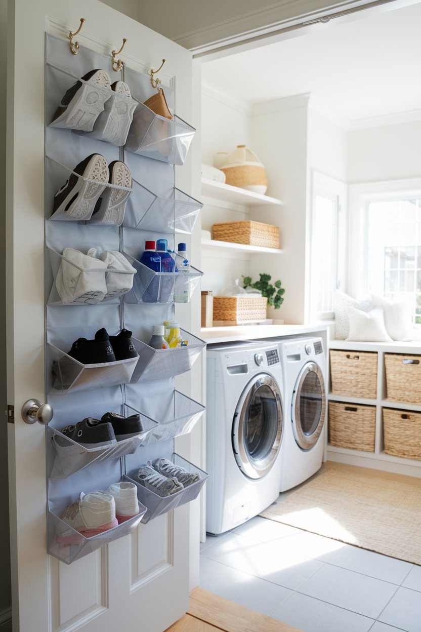 12 Shoe Storage Ideas for Your Laundry Room