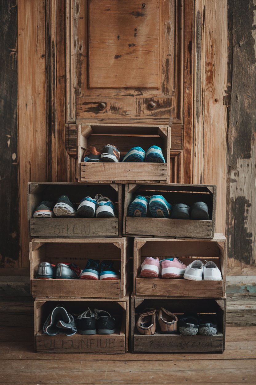12 Vintage Shoe Storage Solutions That'll Make Your Heart Skip a Beat