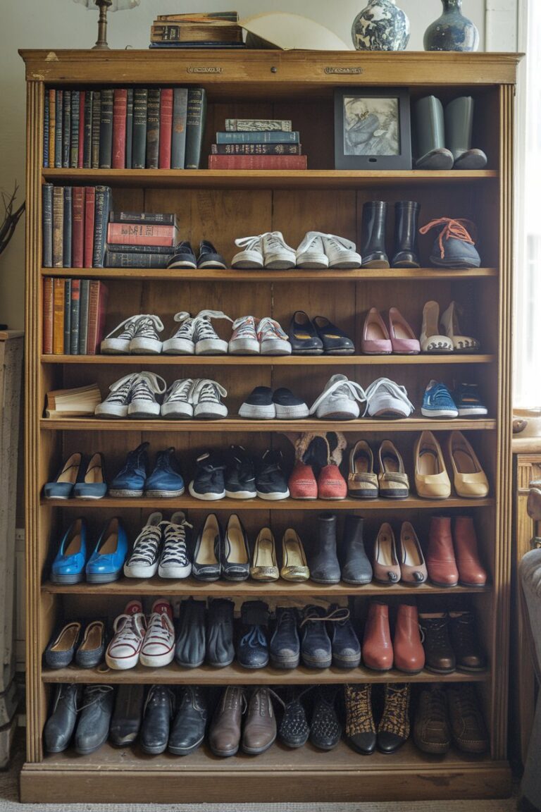 12 Vintage Shoe Storage Solutions That'll Make Your Heart Skip a Beat