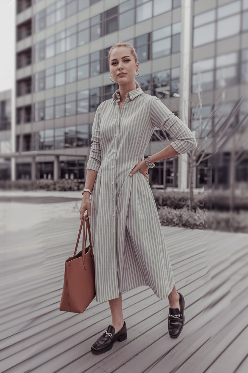 12 Best Shoes to Wear with a Shirt Dress