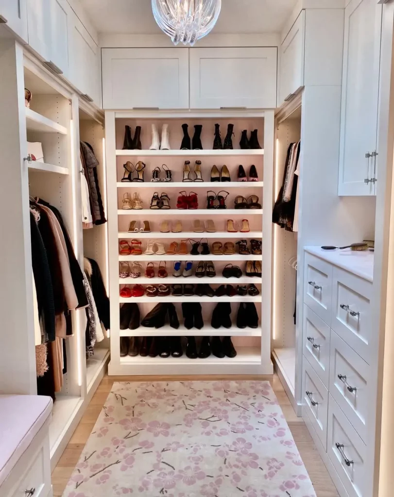 10 Shoe Storage Ideas for Walk-In Closets