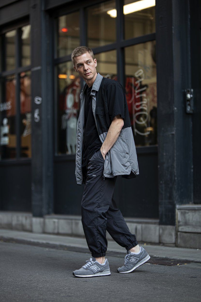 14 Outfit Ideas with New Balance 574 for Men