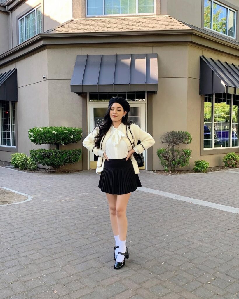 16 Mary Jane Outfits with Skirts You’ll Want to Copy Immediately