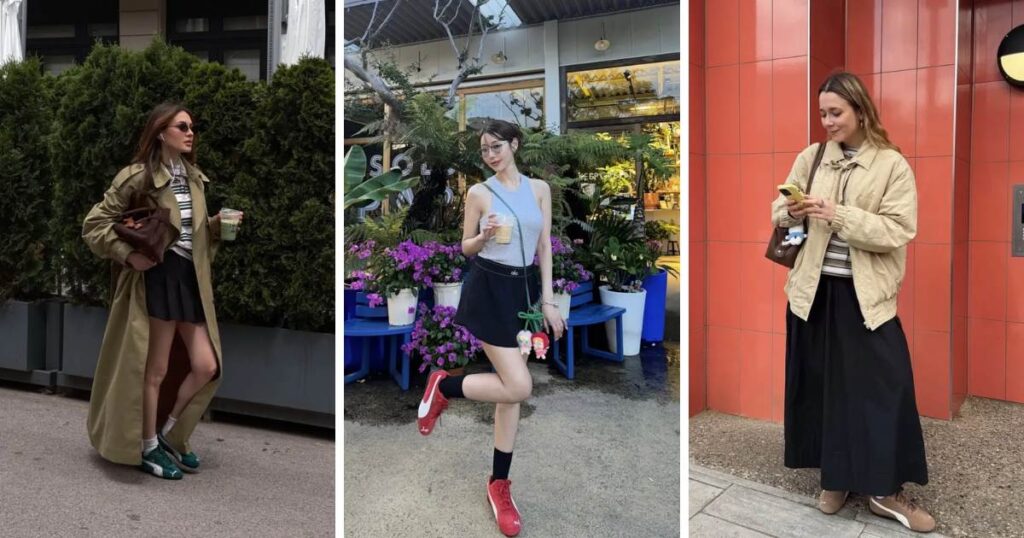 15 Puma Speedcat Outfit Ideas with Skirts: Sporty Meets Chic