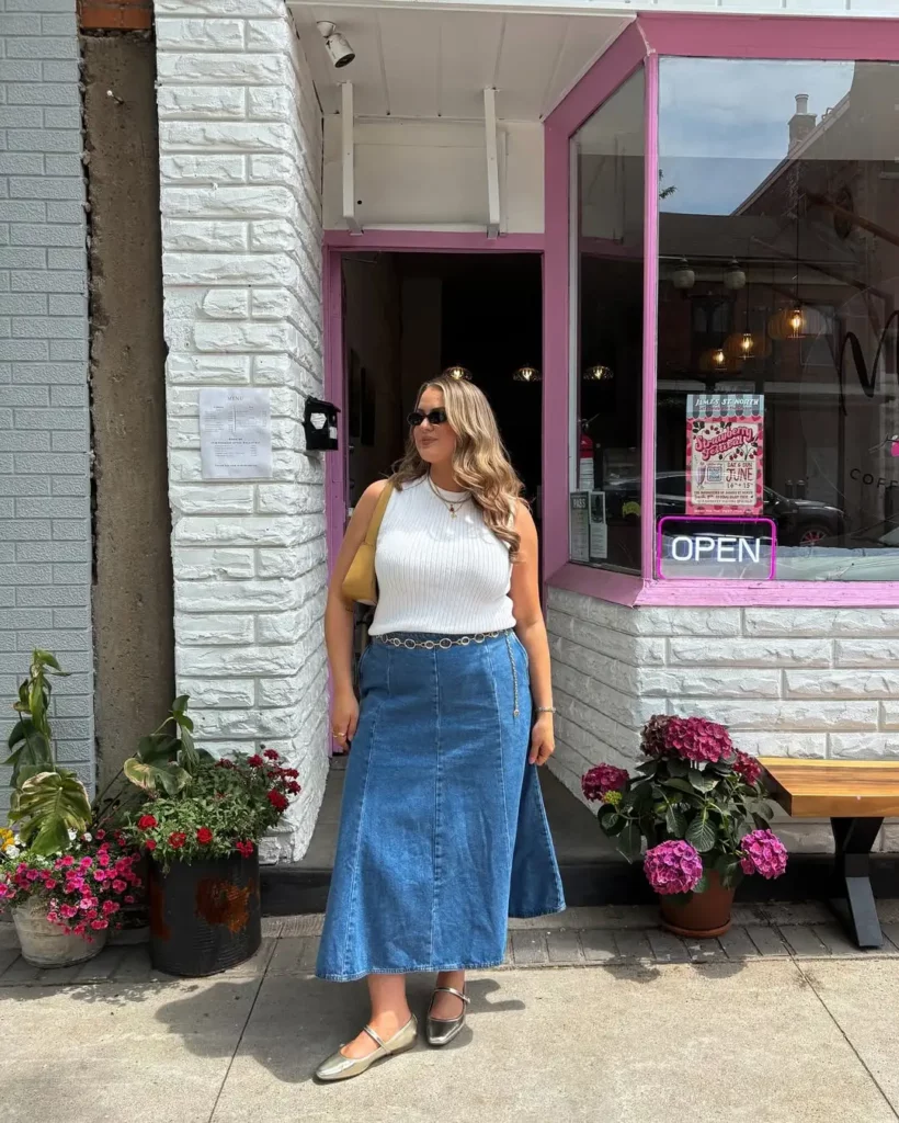 16 Mary Jane Outfits with Skirts You’ll Want to Copy Immediately