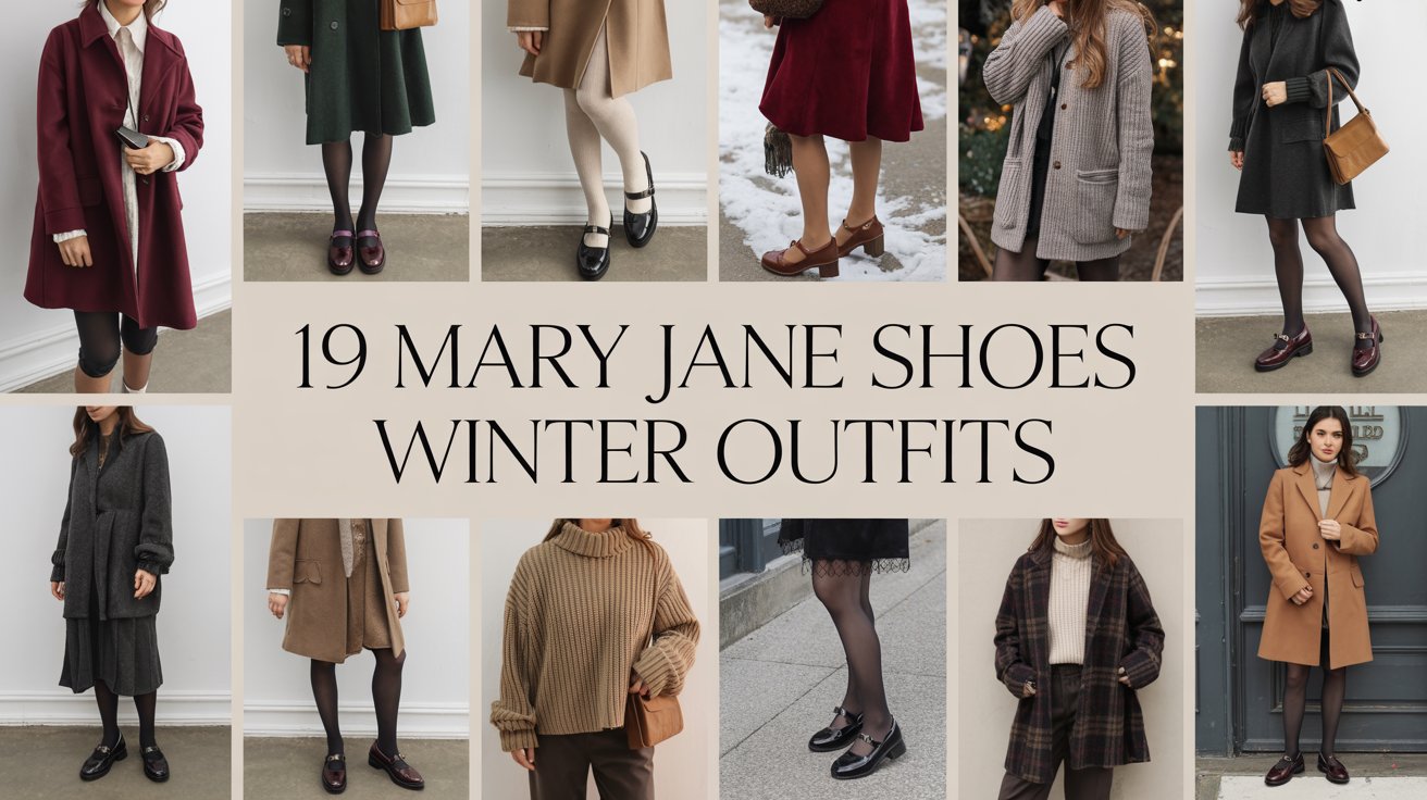 19 Mary Jane Shoes Winter Outfits That Redefine Cold-Weather Style