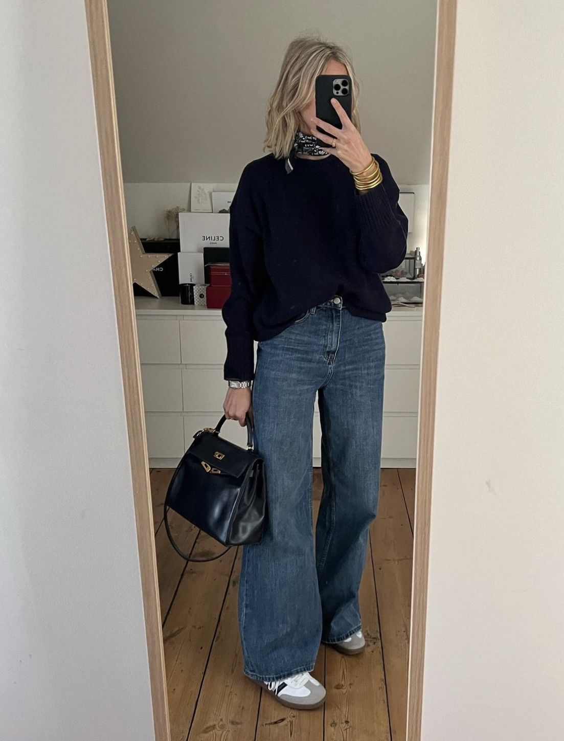 Everyday Cool: How to Style Bootcut Jeans with Adidas Sambas